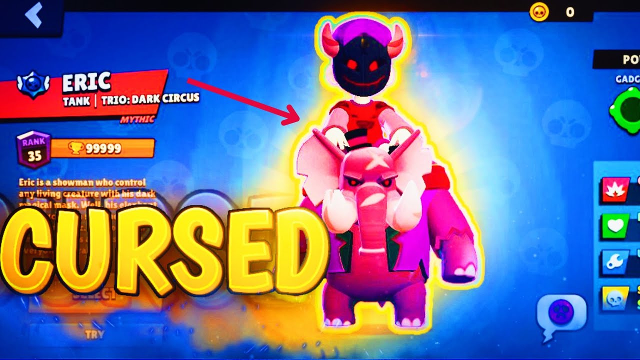 😱CURSED 🥰ERIC🤯 BRAWL STARS⭐ - YouTube