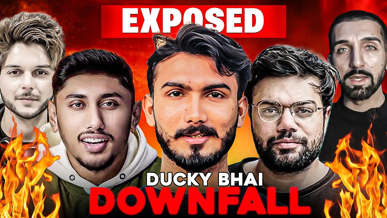 The Ducky Bhai Exposed | Biggest Controversy DownFall Started - YouTube