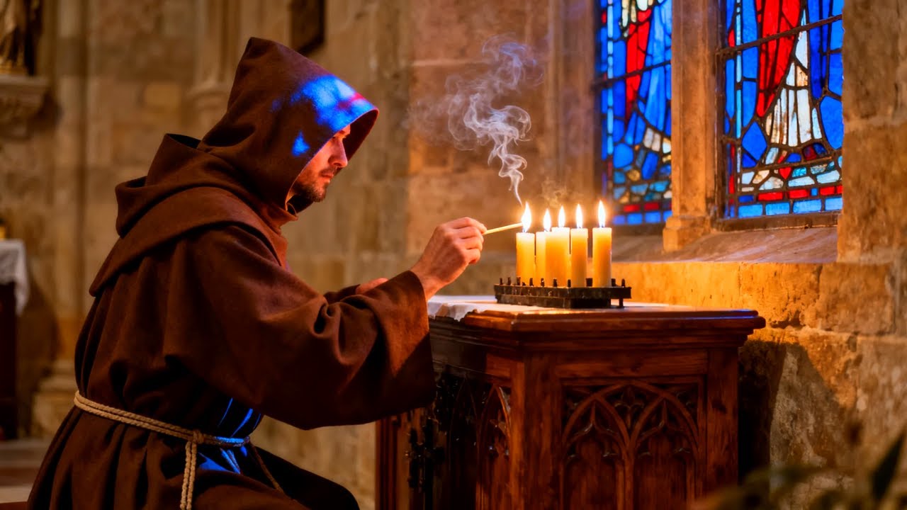 Peaceful Gregorian Chant for Sleep and Healing | Golden Light Prayer ...