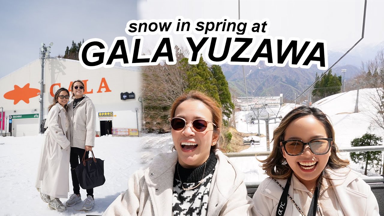 Gala Yuzawa Snow Resort Half Day Tour from Tokyo! - YouTube