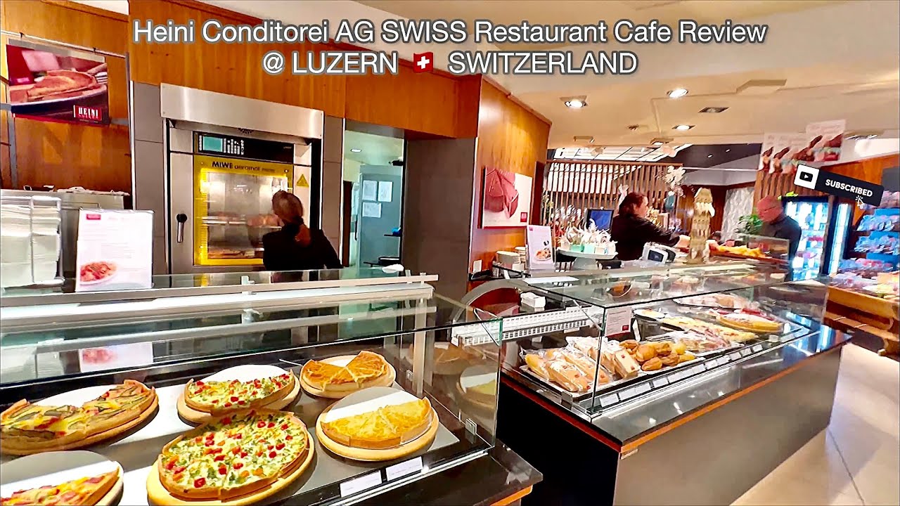 Heini Conditorei AG SWISS Restaurant Cafe Review @ LUZERN SWITZERLAND ...