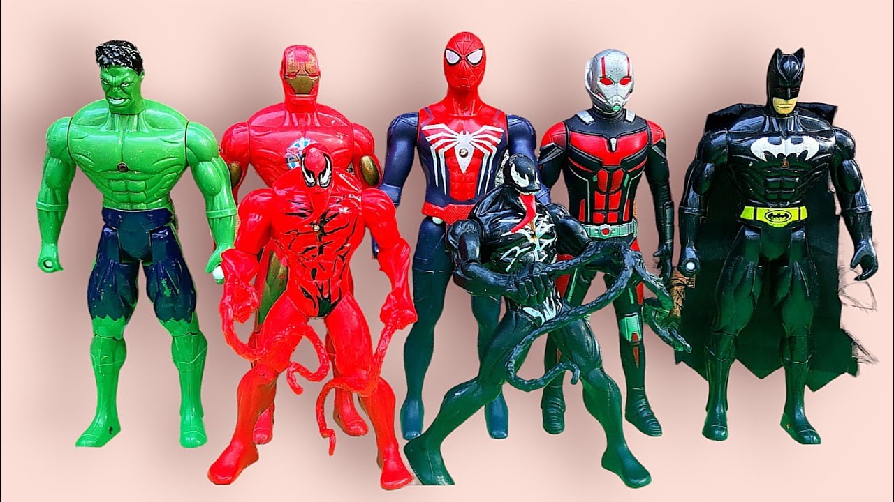 HUNTING AVENGERS SUPERHERO STORY, SPIDER MAN, HULK, IRON MAN, CAPTAIN ...