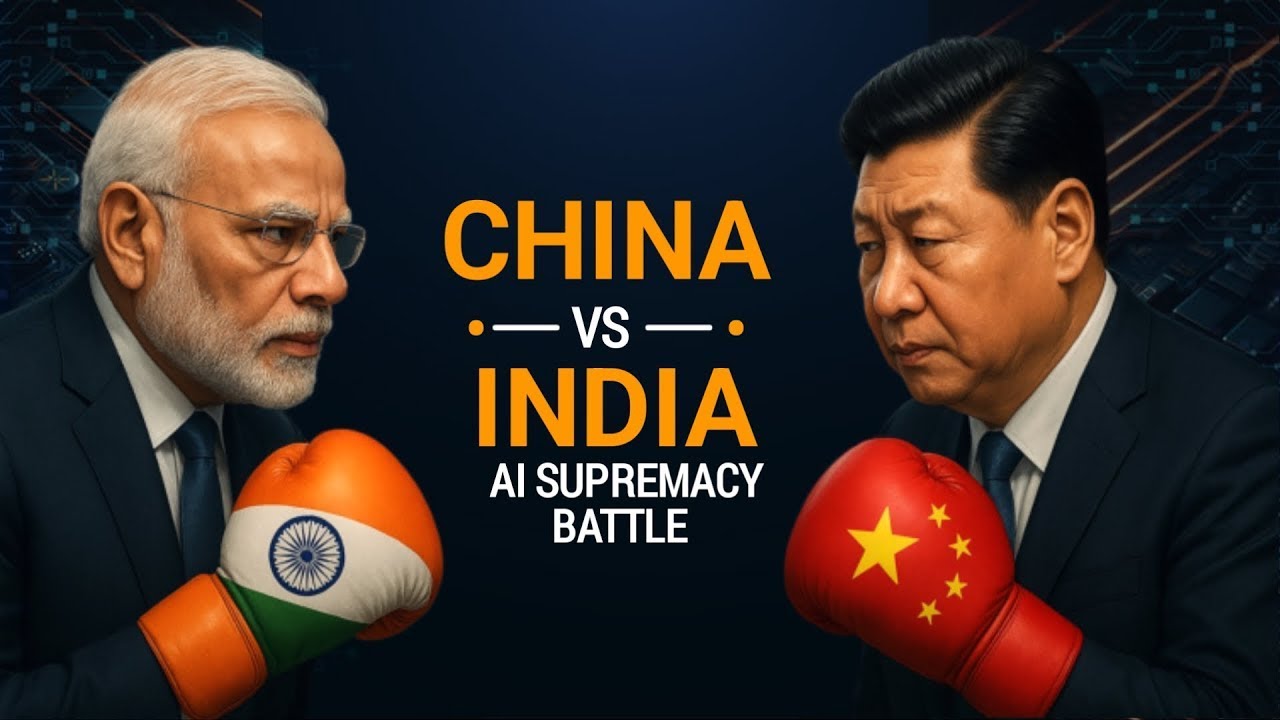 China vs India | The Hidden AI War Changing Global Power - YouTube