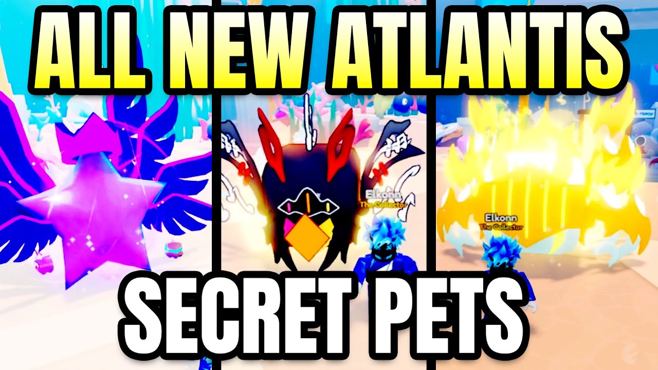 | Newest Rotation | All New Atlantis Secret Pets in Pet Catchers ...
