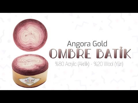 Alize Angora Gold Ombre Batik ( English Subtitles)