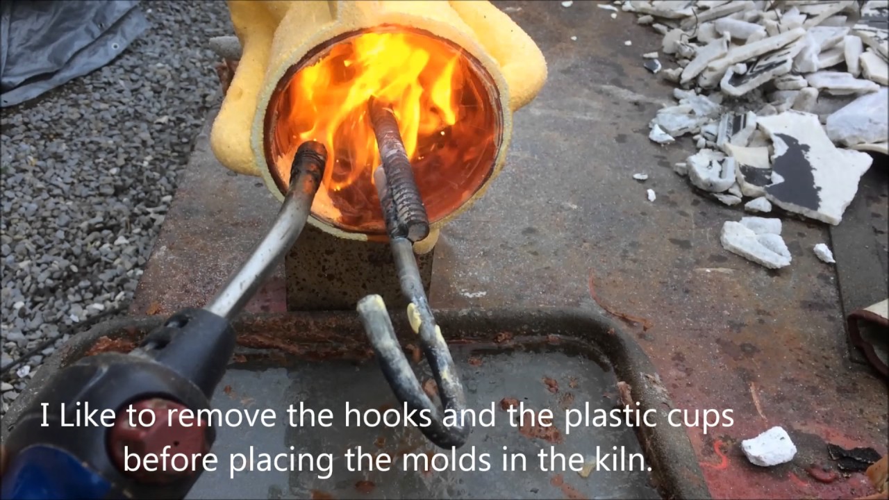 Mast Hinge 1, casting a new design hinge for a Grand Banks mast take ...