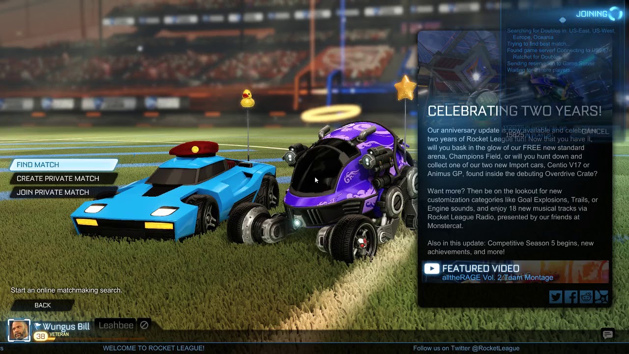 Dunkey Streams Rocket League and Overwatch (Corndog Thursday) - YouTube