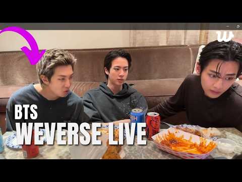 🔴 BTS V, RM & JIN LIVE Full (Multi Subs) | Weverse Today | I Purple Kpop