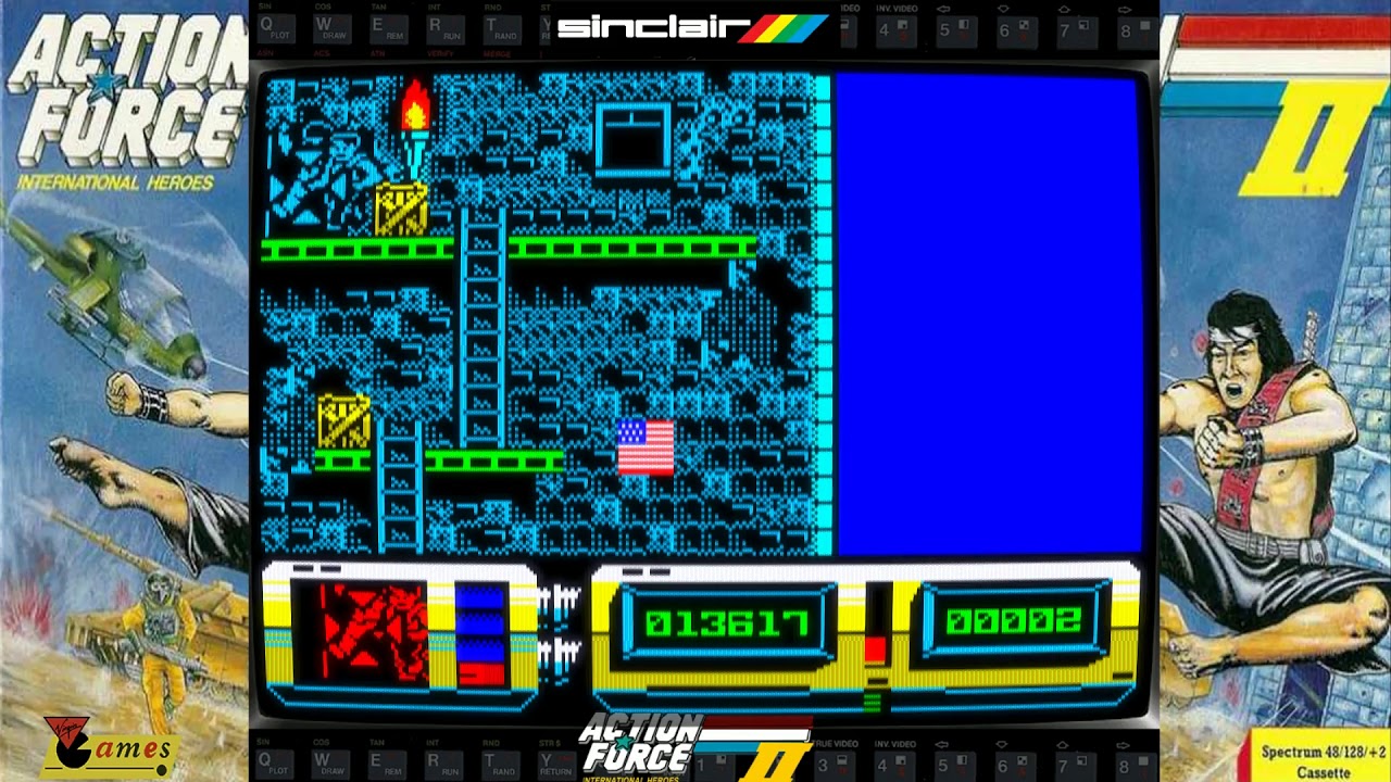 Action Force II on ZX Spectrum - YouTube