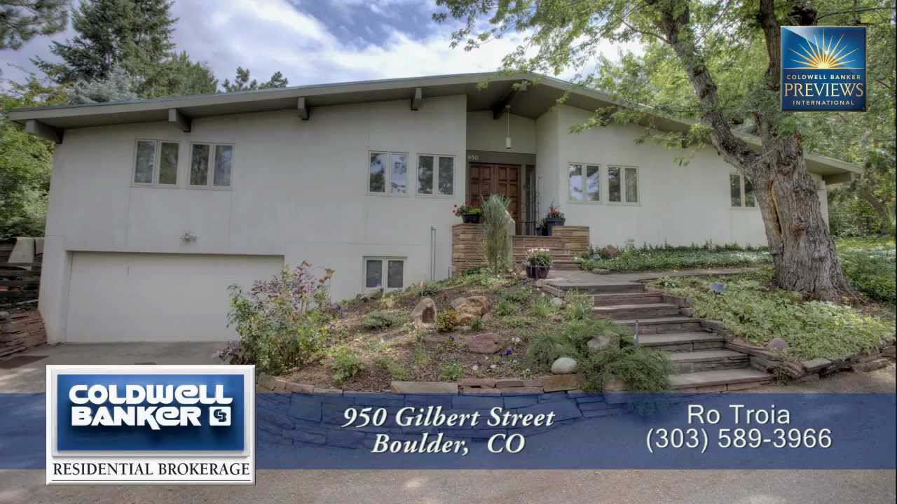 950 Gilbert St., Boulder, Colorado, Luxury Home for Sale - YouTube