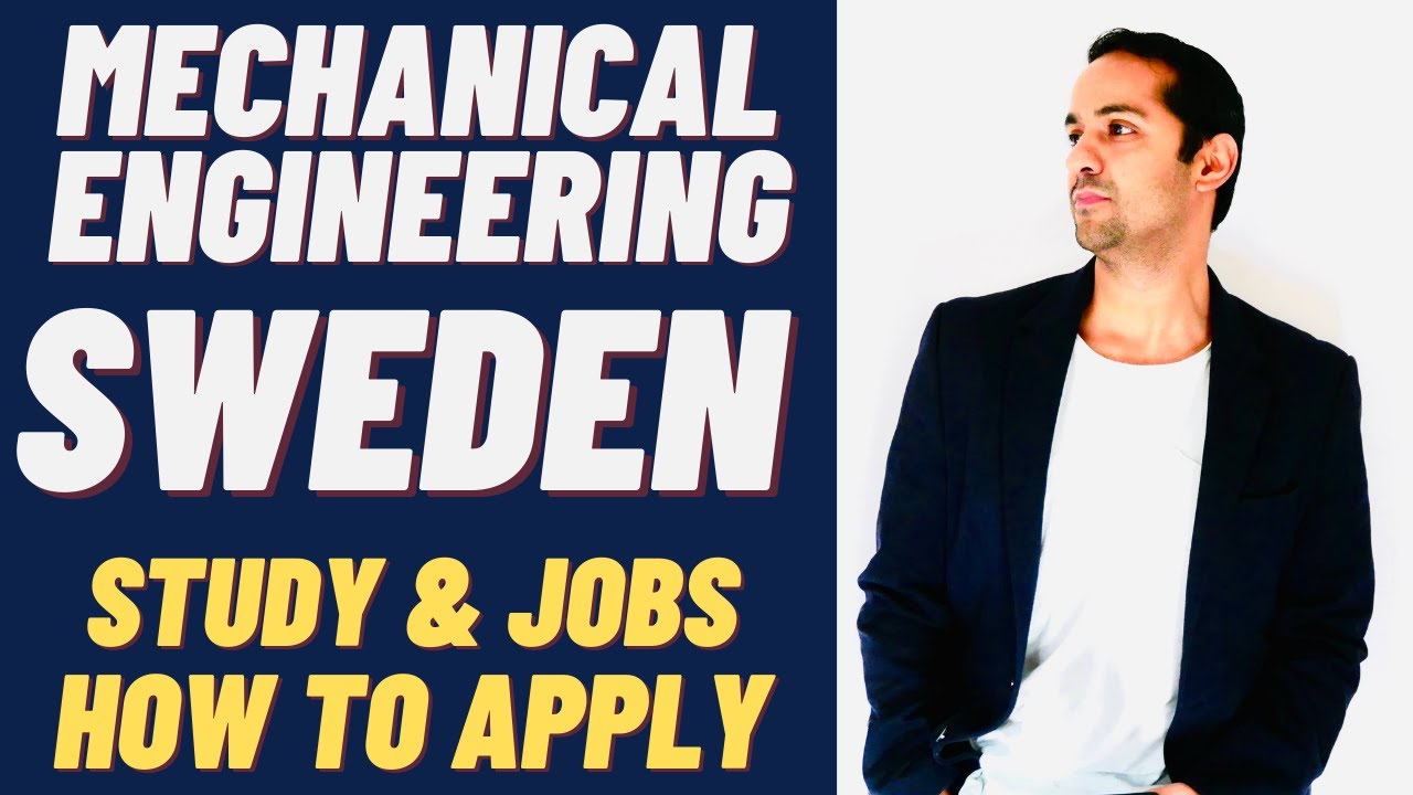How to apply for Mechanical Engineering in Sweden - By Tashify - YouTube