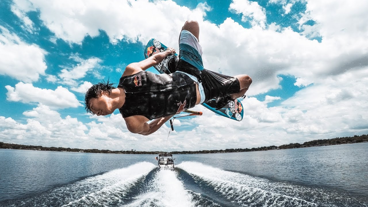 GoPro HERO6 slow motion wakeboarding! - YouTube