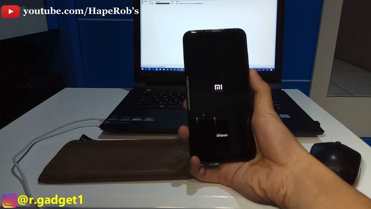 Tutorial Flashing Xiaomi Mi 8 ROM Global Ke China Stable - YouTube