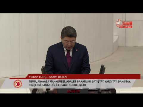 Bakan Tunç, 2026 Yılı Bütçe Görüşmelerinde konuşuyor. | #TBMM Genel Kurulu