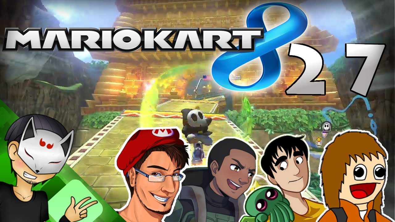 The Race is On!(Mario Kart 8 w/ The Derp Crew) - Ep. 27[1080p 60FPS ...