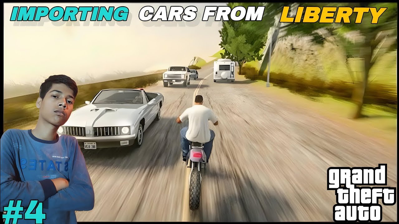 "IMPORTING CAR FROM LIBERTY CITY"🗽 | GTA SA MOBILE GAMEPLAY #4 - YouTube