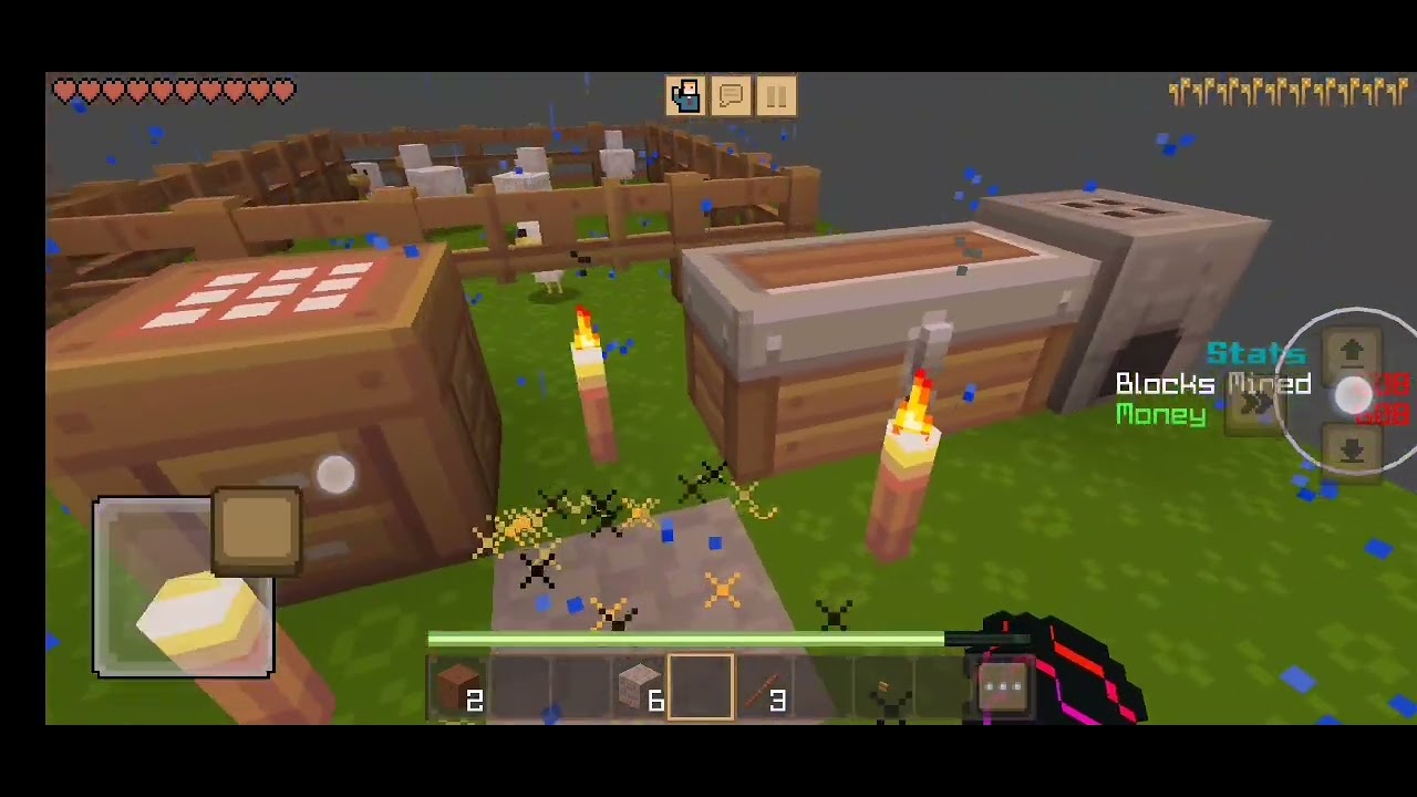 craft and building game part 4 but part 3 is too long so I think it ...