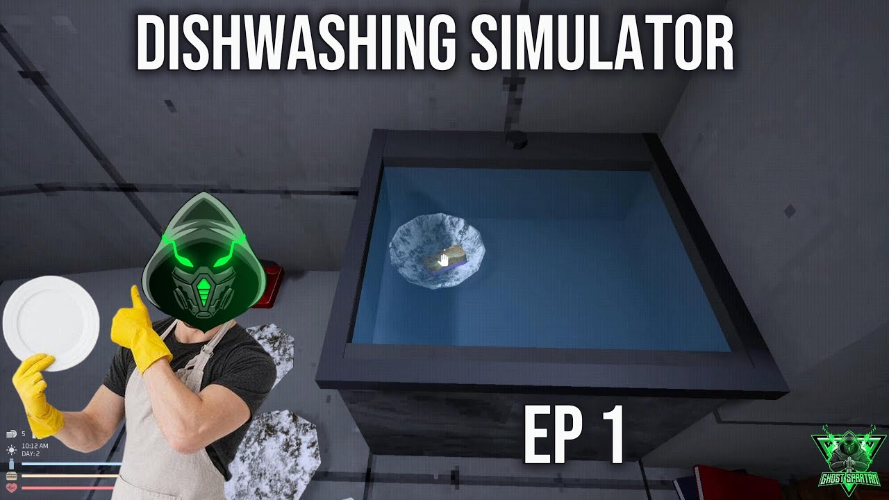 When washing dishes isn't just about washing dishes | Dishwashing Sim ...