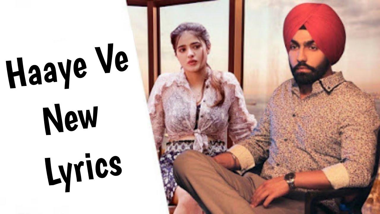 Haaye Ve Song New Lyrics | Haaye ve status | Anil V - YouTube