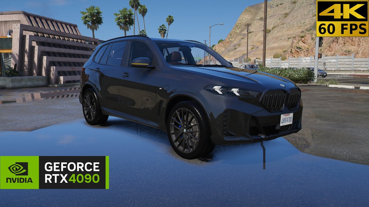 [4K] GTA 5 Next Gen Graphic Mods Gameplay | Luxury SUV vehicles | RTX ...