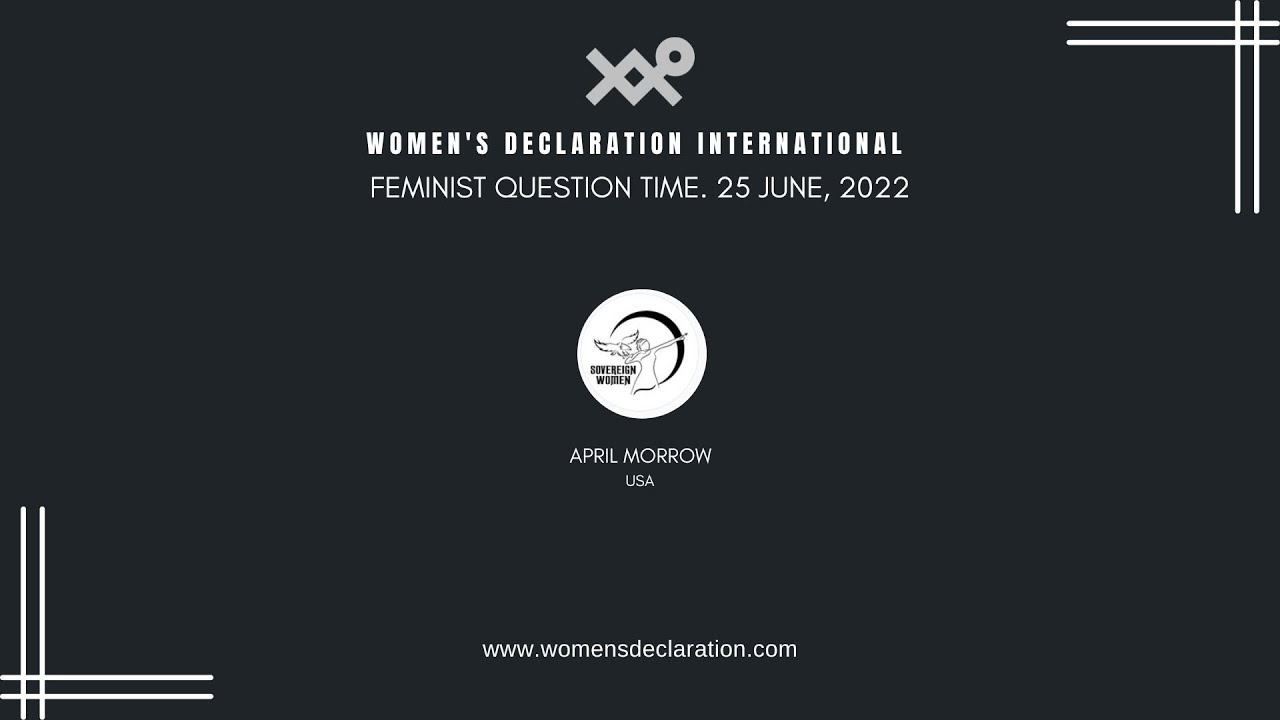 April Morrow - The activism work of Sovereign Women Speak - YouTube