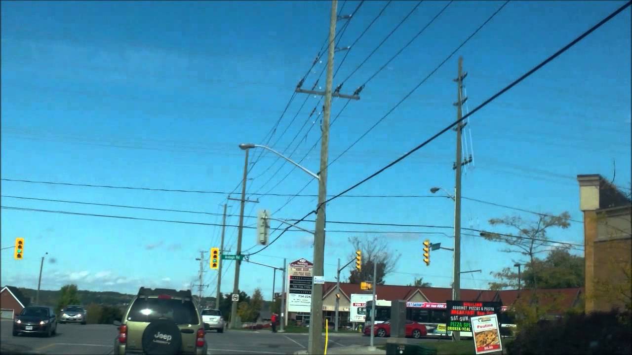 A Drive in Barrie Ontario - YouTube