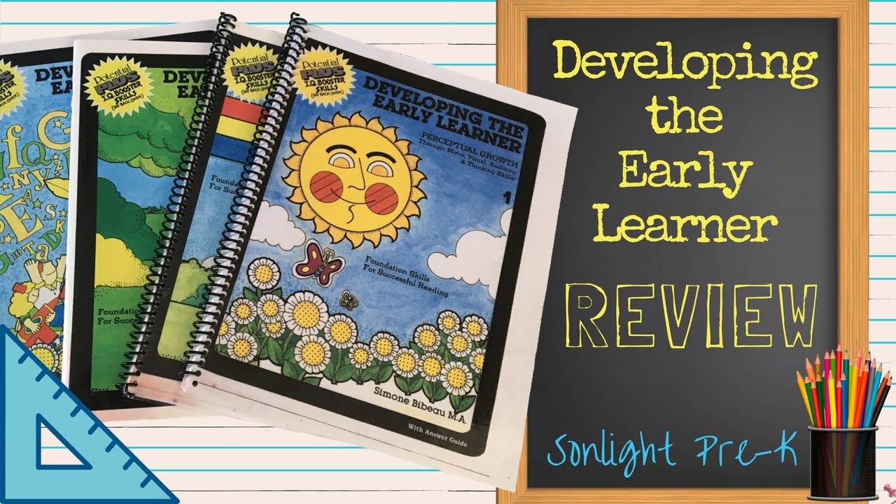 Developing the Early Learner Workbooks Review Flip Through - Sonlight Pre-K - Are They Worth It ...
