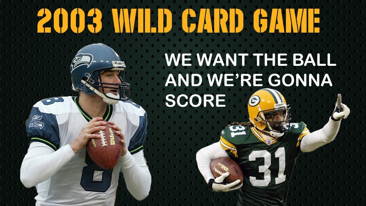 2003 Wild Card Game Highlights | We Want The Ball & We're Gonna Score ...