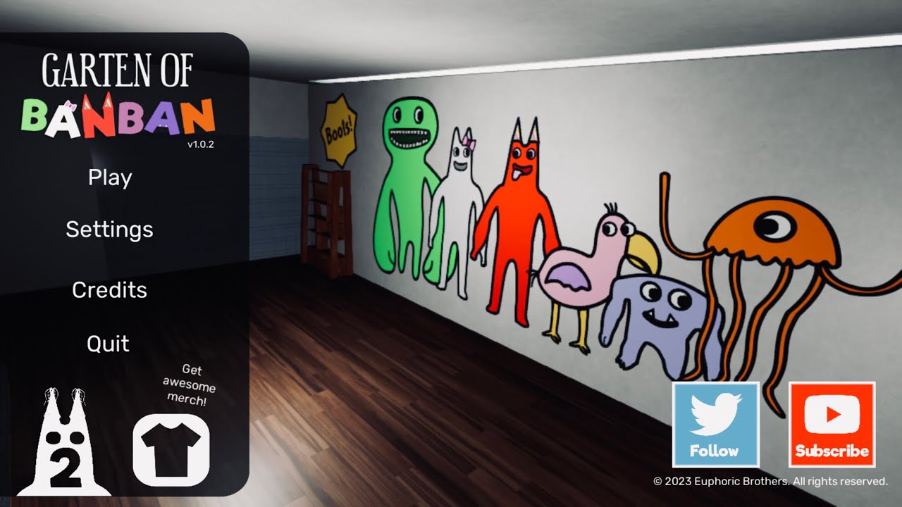 Playing garden of ban ban chapter 1 - YouTube