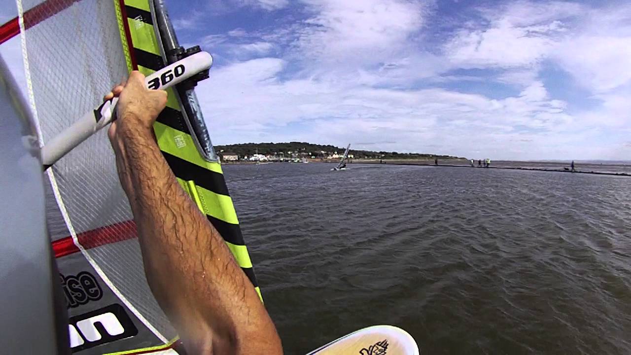 Starboard isonic light wind slalom mark Hayford - YouTube