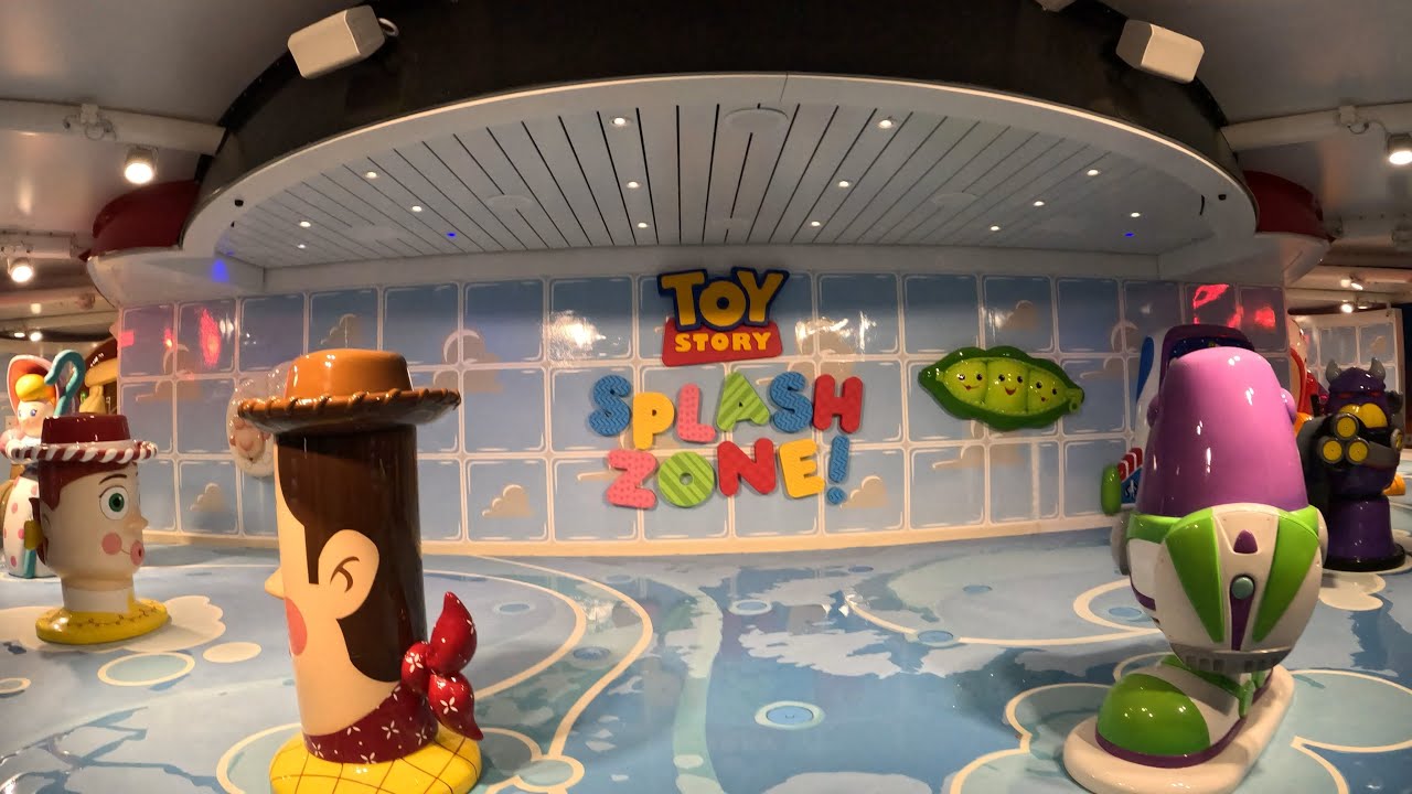 Disney WISH (May 2023) - Toy Story Splash Zone - YouTube