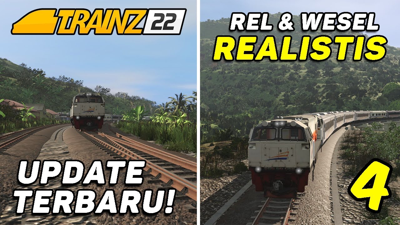 Trainz Simulator 2022 - UPDATE TERBARU ANDREW PRODUCTION + Lanjut Dinas ...
