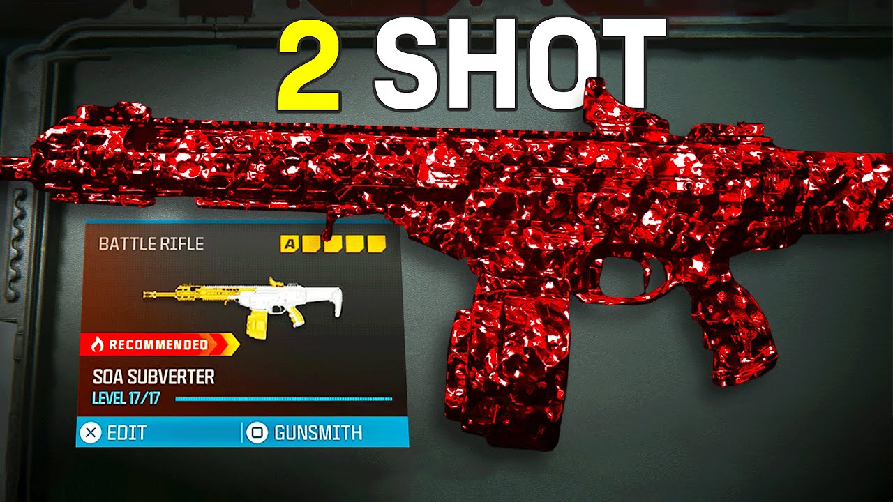 this NEW 2 SHOT GOD GUN is a PROBLEM in MW3! (Best "SOA SUBVERTER ...