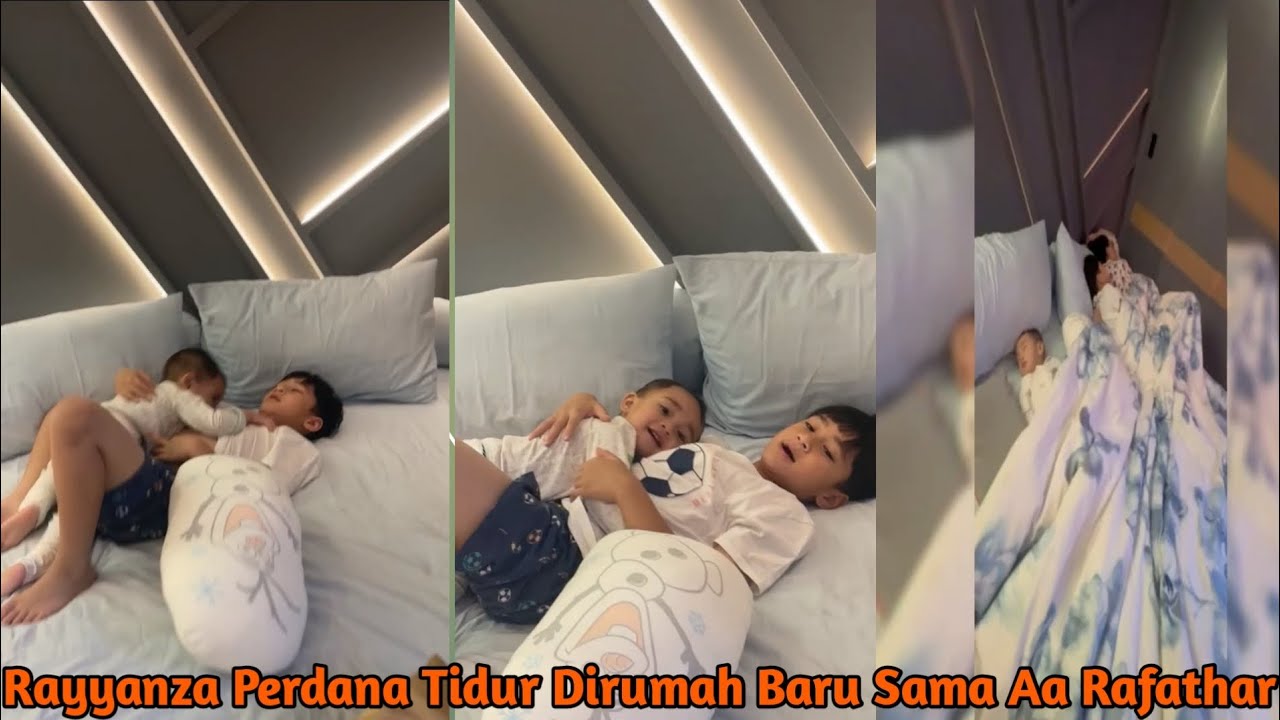 Rayyanza Perdana Tidur Dirumah Baru!!? Tidur Bareng Aa Rafathar Enggak Bareng Mama Papa Lagi ...