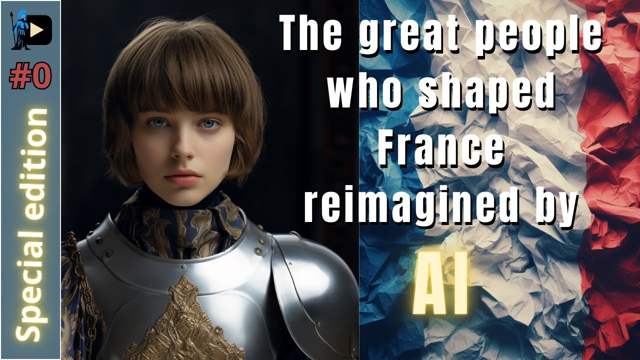 Hors séries #0 : The great people who shaped France reimagined by AI ...