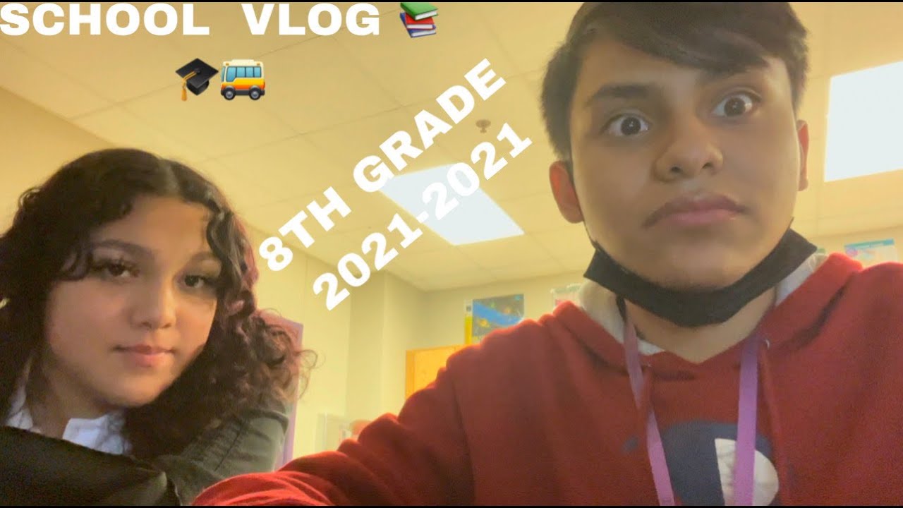 MIDDLE SCHOOL 8TH GRADE VLOG !!! - YouTube