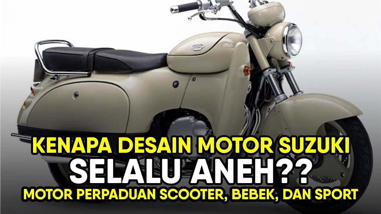 SEBENARNYA APA GENRE DARI MOTOR SUZUKI INI? SPORT, BEBEK, ATAU SCOOTER ...