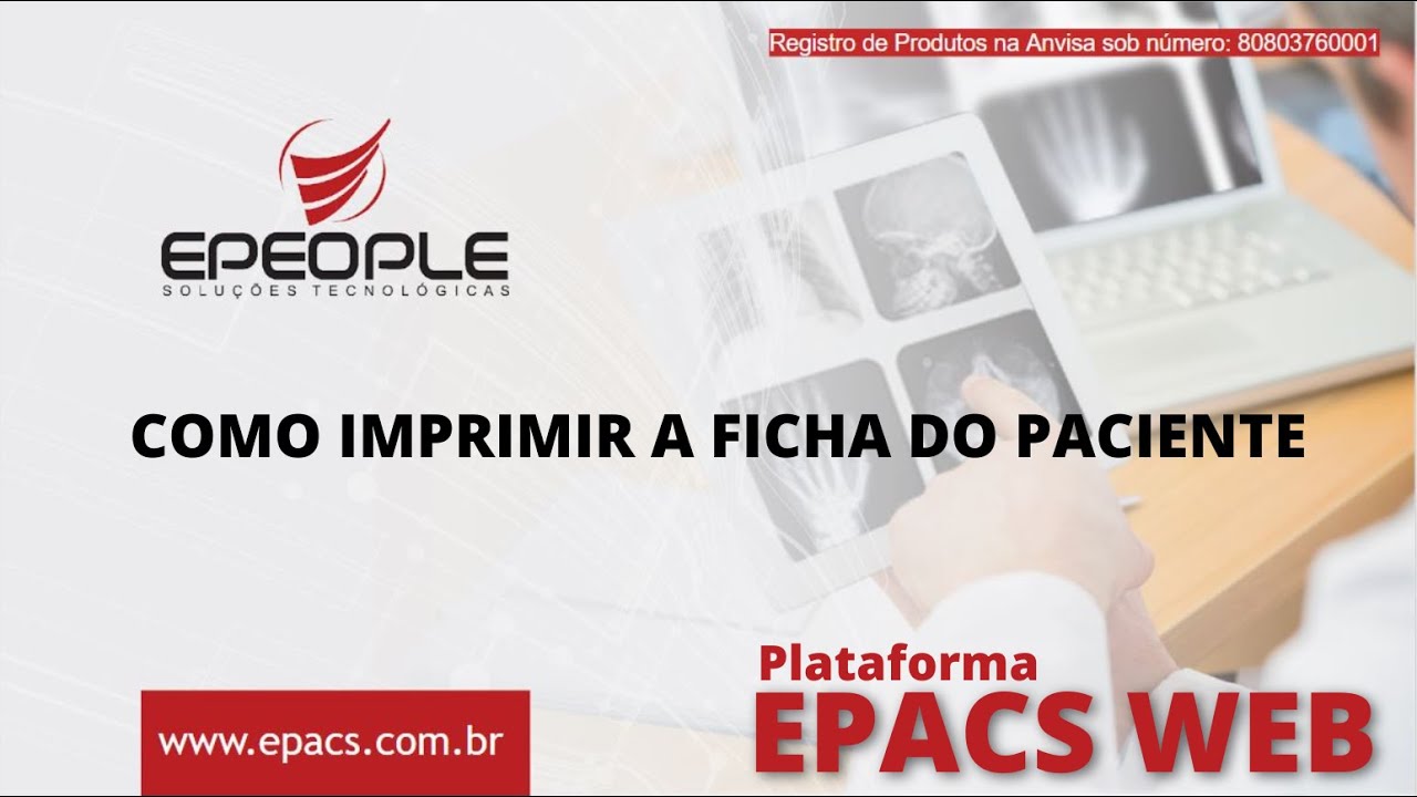 COMO IMPRIMIR A FICHA DO PACIENTE - YouTube