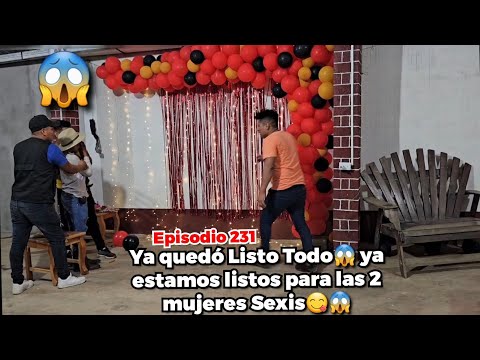 Ya quedó Listo Todo😱 Así Reaccionó DANIEL al Ver la Decoración🎊 ya vienen las 2 mujeres S3xis😋😍