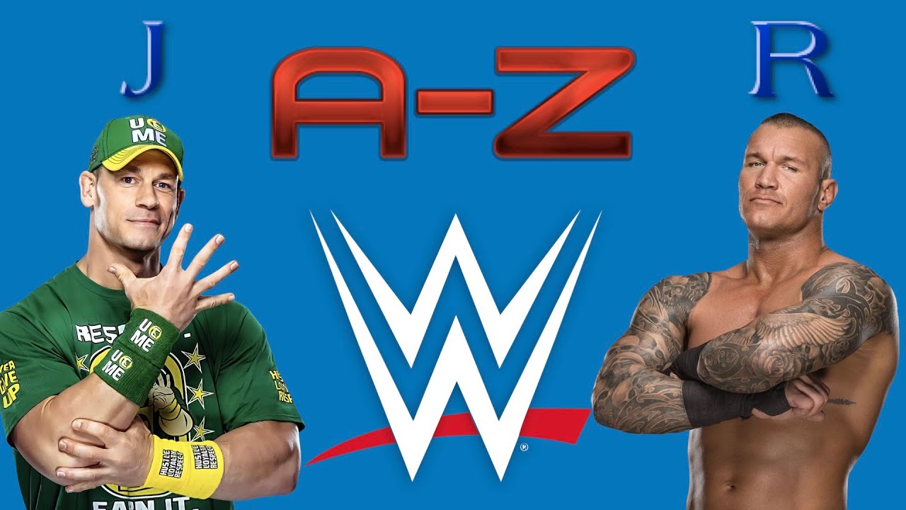 My favourite wrestler from A to Z - YouTube