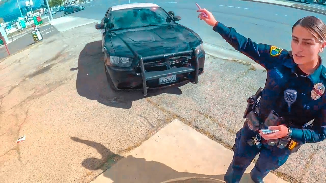 Finally, a NICE cop?!?... The Coolest Female Cop Ever [Ep.#19] - YouTube