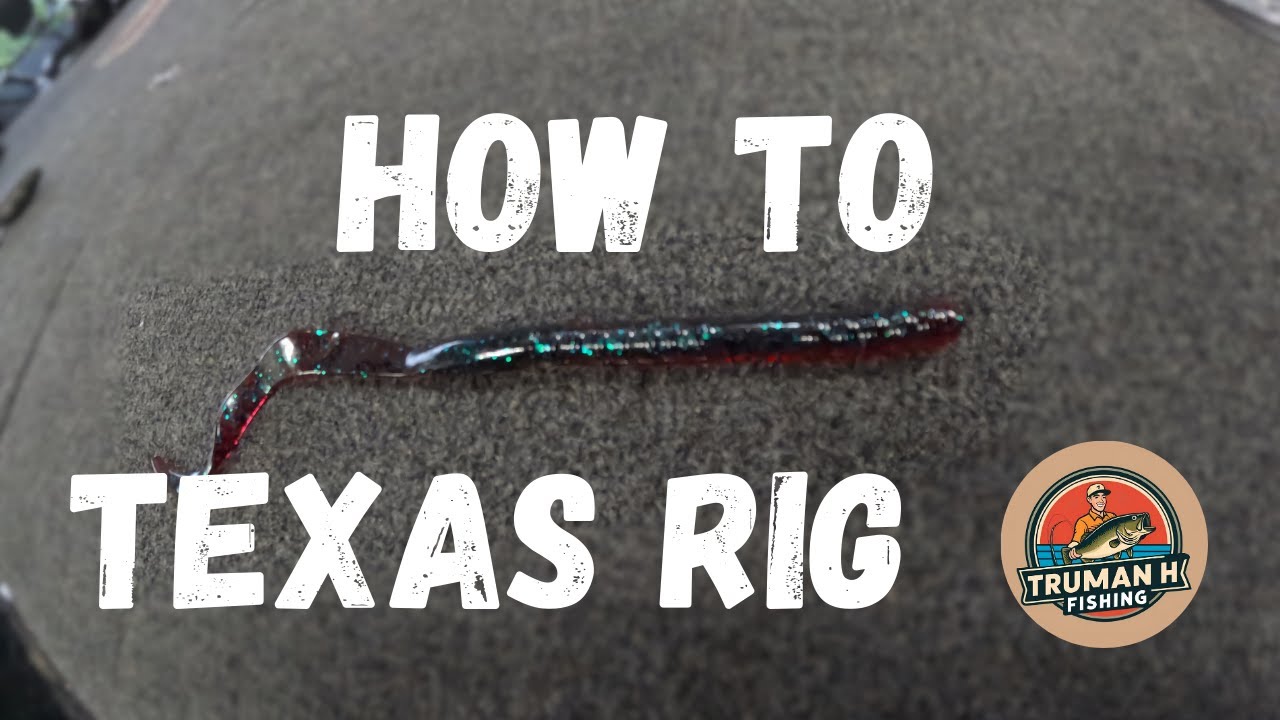 How To Rig A Texas Rig | Beginner Bass Fishing - YouTube