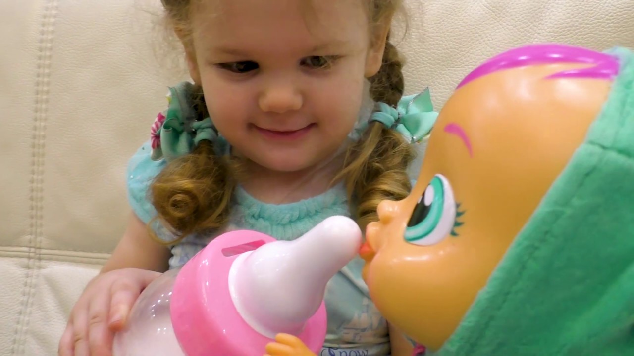 Liza plays with Little Baby Dolls | Are you sleeping Brother John by ...