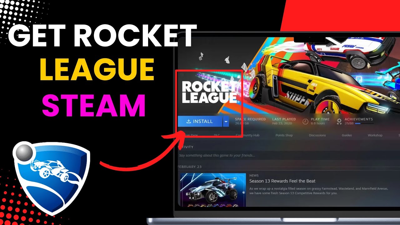 NEW* How To Get Rocket League In Steam - Full Guide - YouTube