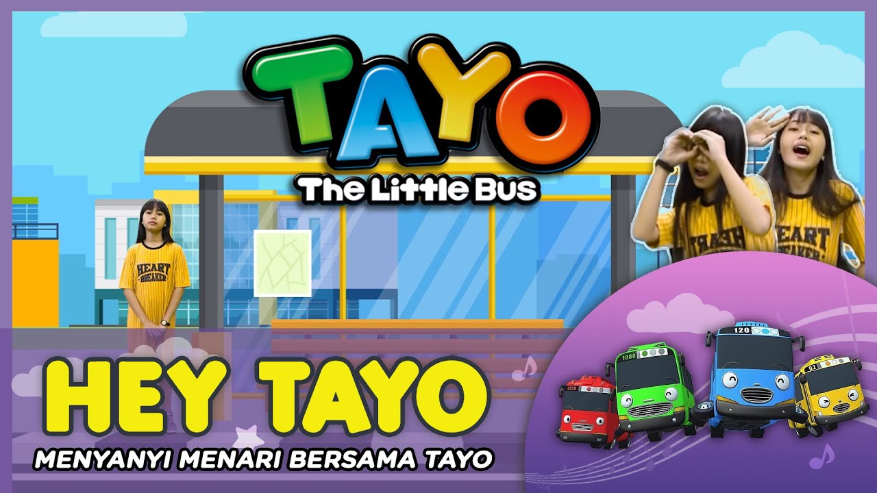 Hey Tayo I Menyanyi Menari Bersama Tayo II RTVlog - YouTube