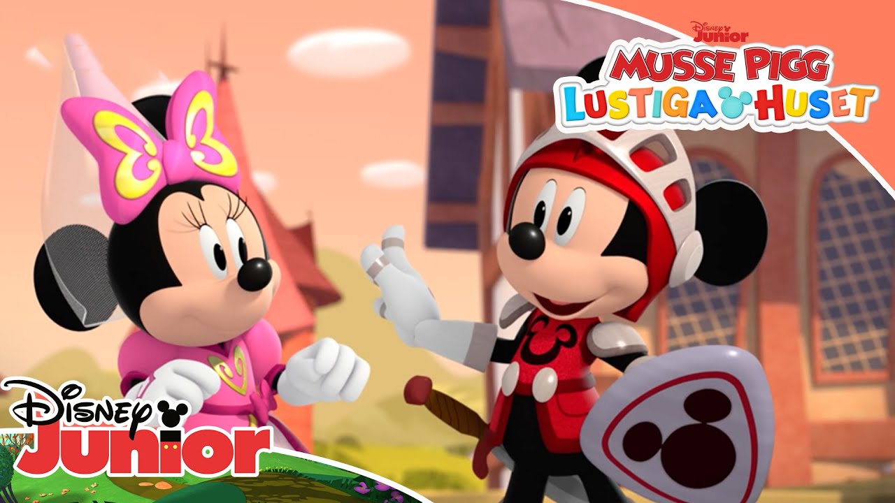 🛡Modiga Musse | Musse Pigg Lustiga Huset | Disney Junior Sverige - YouTube