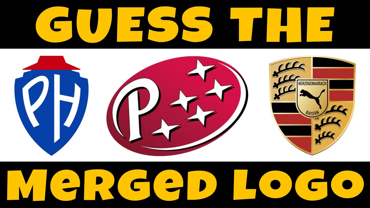 Can You Guess The Merged Logo Quiz | Hard - YouTube