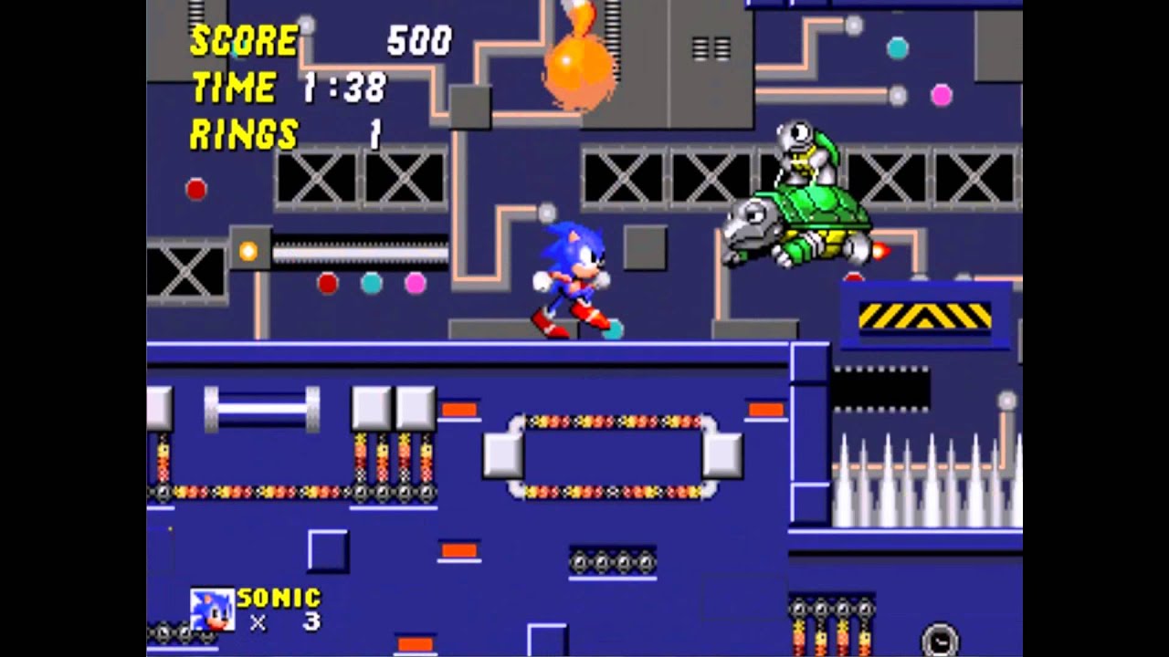 sonic the hedgehog 2 beta:genocide city...cyber city acto:1 - YouTube