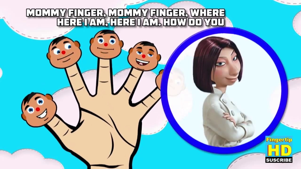 DADDY FINGER FAMILY NURSERY RHYME RATATOUILLE FINGER FAMILY KIDDIE TV ...
