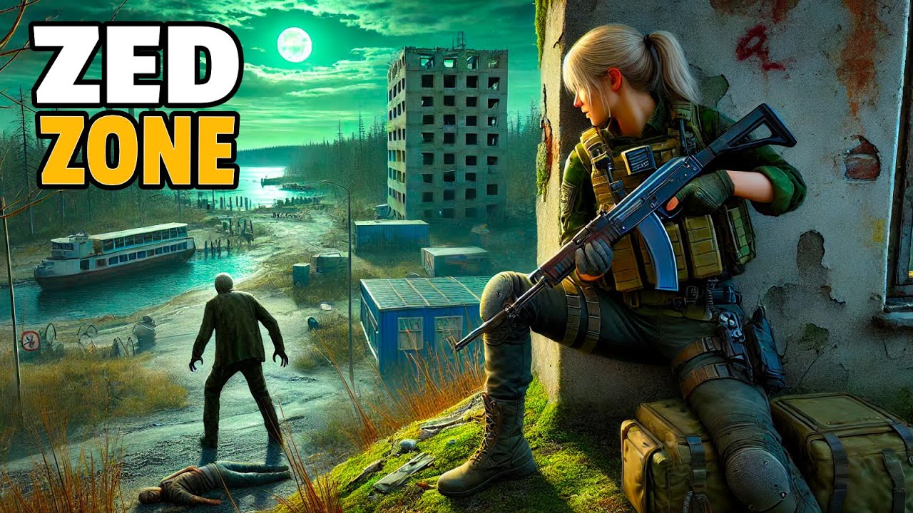 APOCALYPTIC Open World Zombie Survival!! Zed zone - YouTube